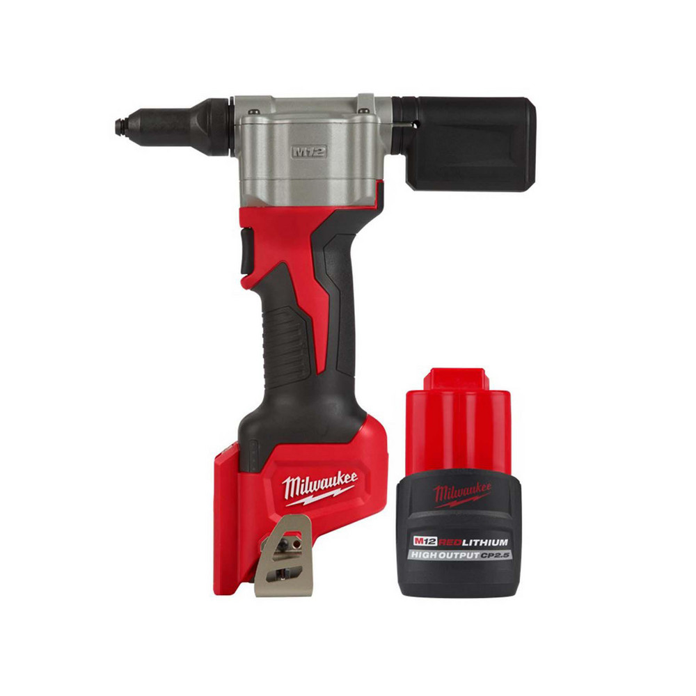 Milwaukee Tool - Cordless Riveters: 12V, 0.15625, 0.09375, 0.1875, 0. ...