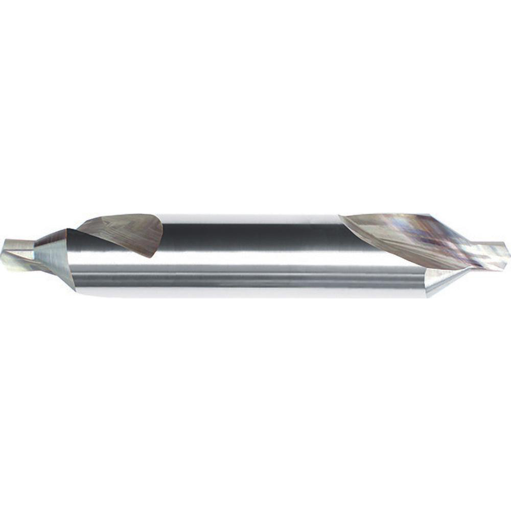 Internal Tool - Combination Drill & Countersink: #1, 1/8" Body Dia, Solid Carbide | MSC Direct