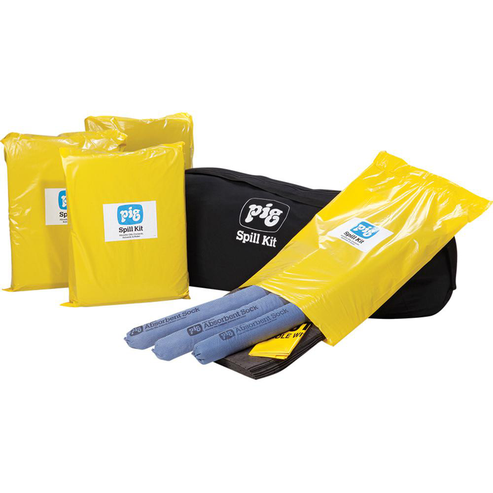 New Pig - Spill Kits: Kit Type: Universal; Container Type: Bag | MSC Direct