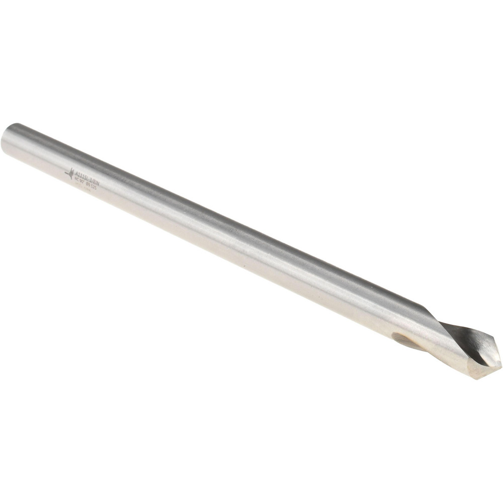 Walter-Titex - Spotting Drill: 3/8" Dia, 90 deg, 6-11/16" OAL, High ...