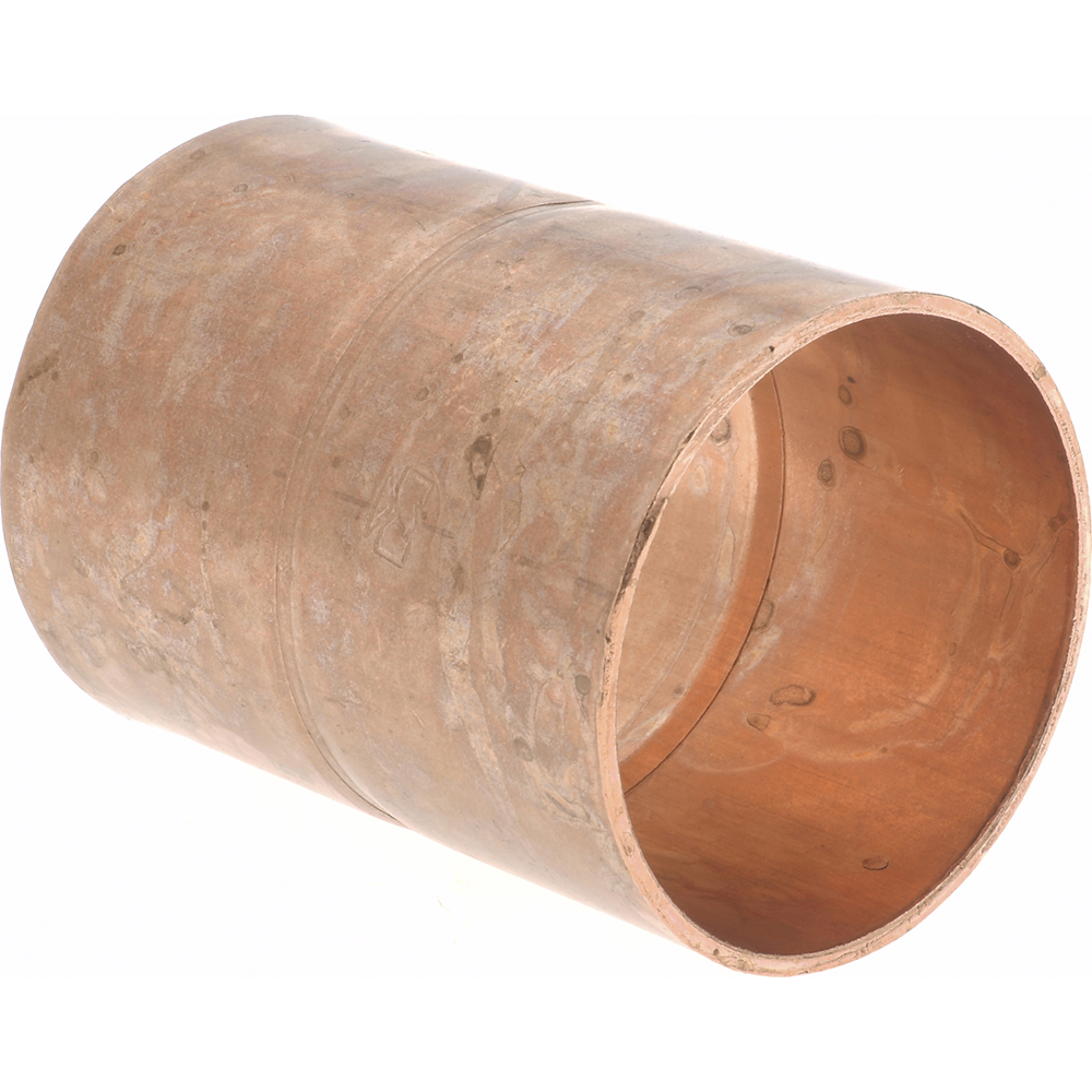 Mueller Industries - 1-1/2" Wrot Copper Pipe Coupling with Rolled Stop ...