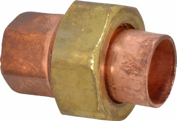 NIBCO - 1/2" Wrot Copper Pipe Union - 75921312 - MSC Industrial Supply