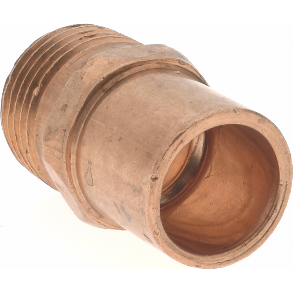 Mueller Industries - 3/8" Wrot Copper Pipe Adapter - 36890531 - MSC ...