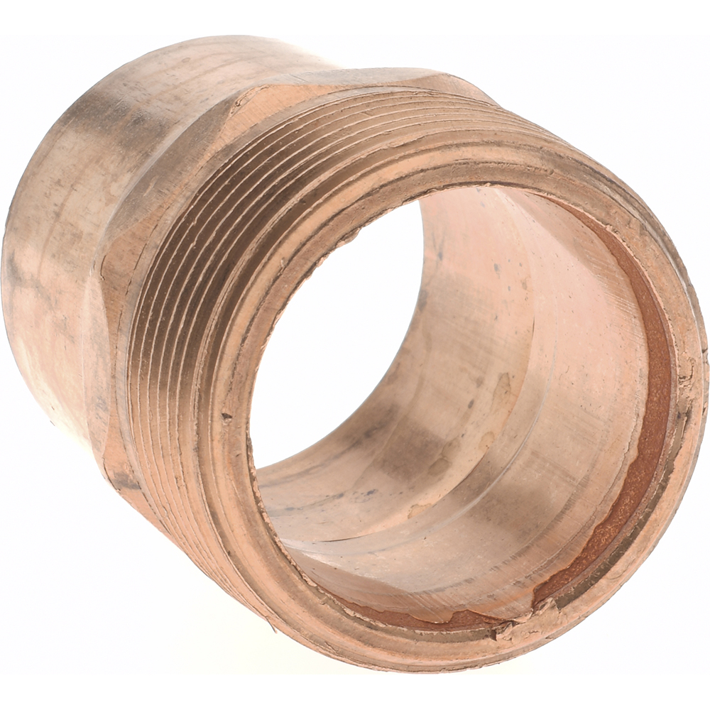 Mueller Industries - 1-1/2" Wrot Copper Pipe Adapter - 36890580 - MSC ...