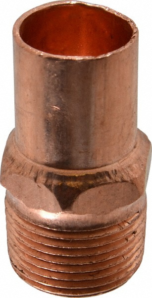 Mueller Industries - 3/4" Wrot Copper Pipe Adapter - 36890754 - MSC ...