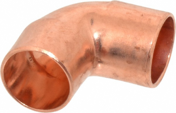 Mueller Industries - 1/2" Wrot Copper Pipe 90° Elbow - 36891034 - MSC ...