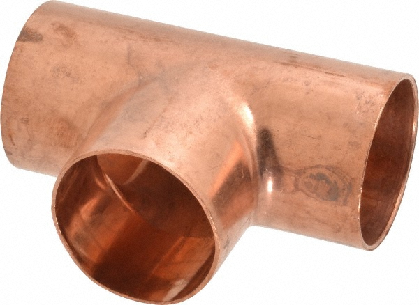 Mueller Industries - 2" Wrot Copper Pipe Tee - 36891430 - MSC ...