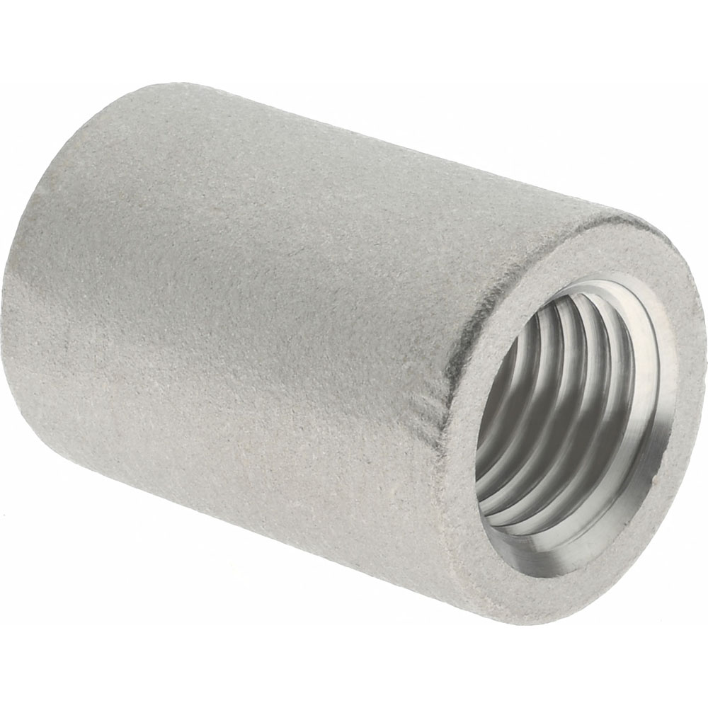Merit Brass - Pipe Coupling: 1/4", 304 Stainless Steel | MSC Direct