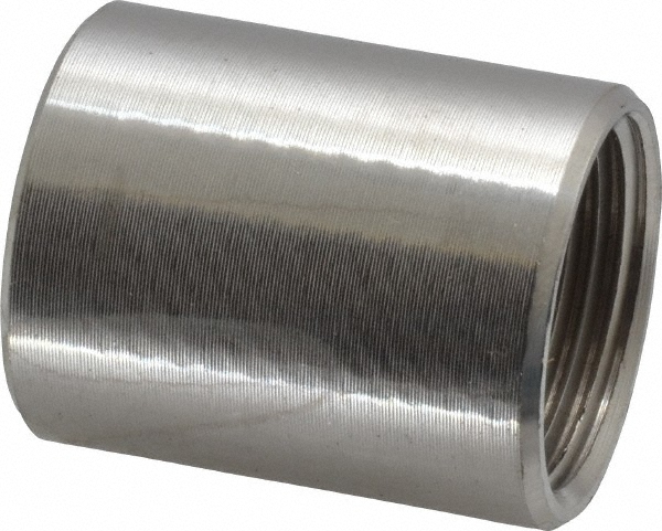 Merit Brass - 3/4" 304 Stainless Steel Pipe Coupling - 36900355 - MSC ...