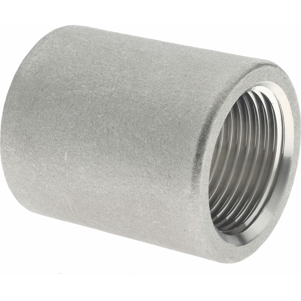 Merit Brass - Pipe Coupling: 3/4", 304 Stainless Steel | MSC Direct