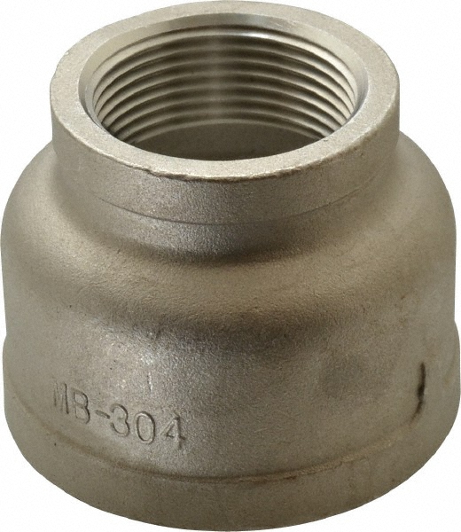 Merit Brass - 2 x 1-1/4" 304 Stainless Steel Pipe Reducer Coupling ...