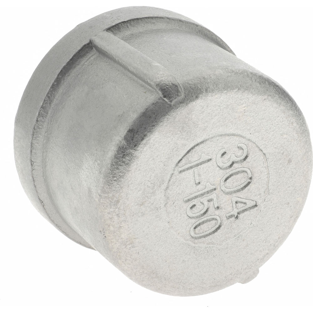 Value Collection - Pipe End Cap: 1", 304 Stainless Steel | MSC Direct