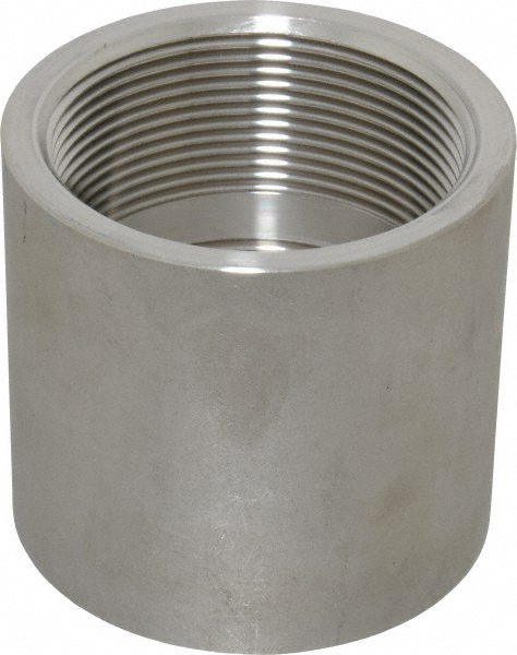 Merit Brass - 2" 316 Stainless Steel Pipe Coupling - 36901536 - MSC ...