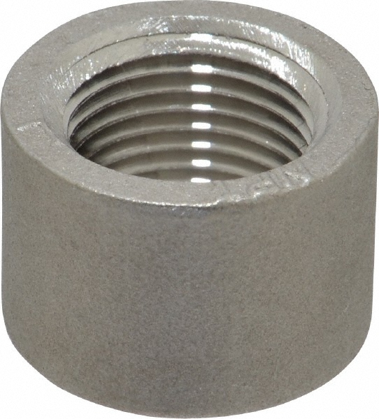 Merit Brass - 3/8" 316 Stainless Steel Pipe Half Coupling - 36901593 ...
