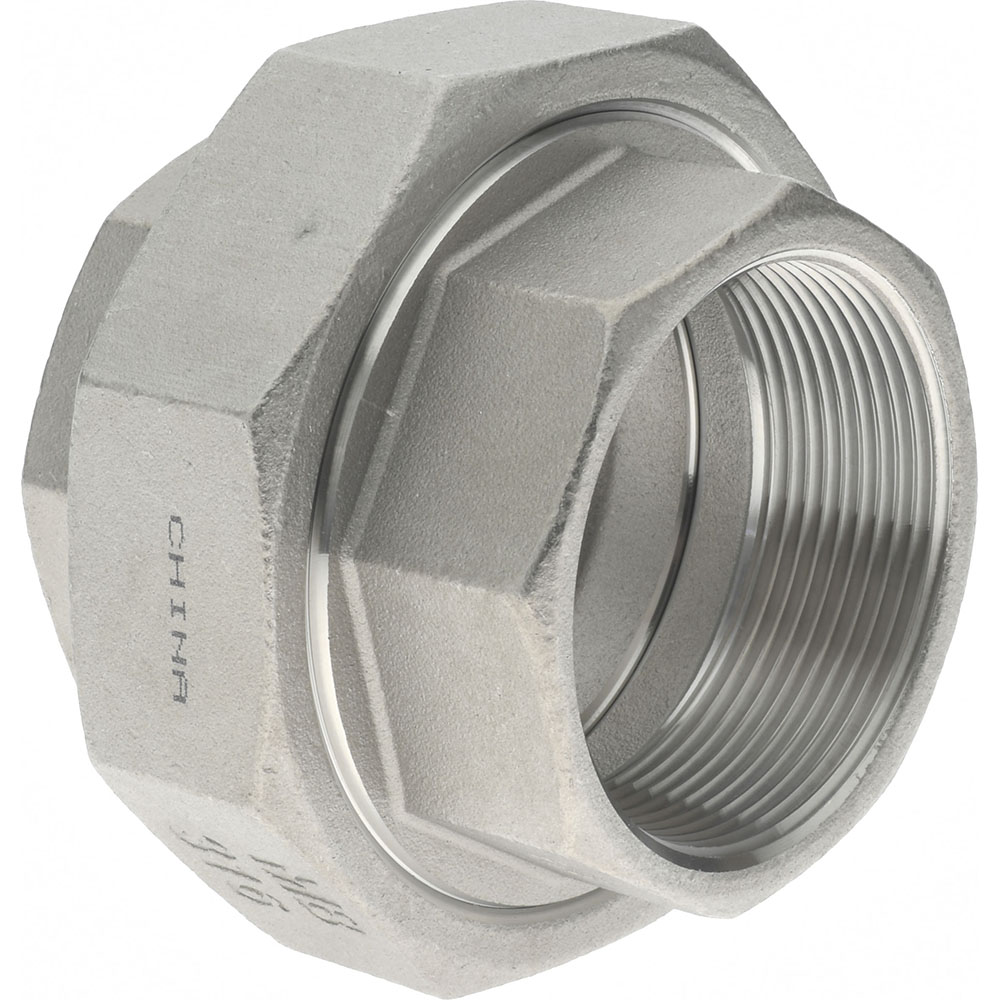 Merit Brass - Pipe Union: 2", 316 Stainless Steel | MSC Direct