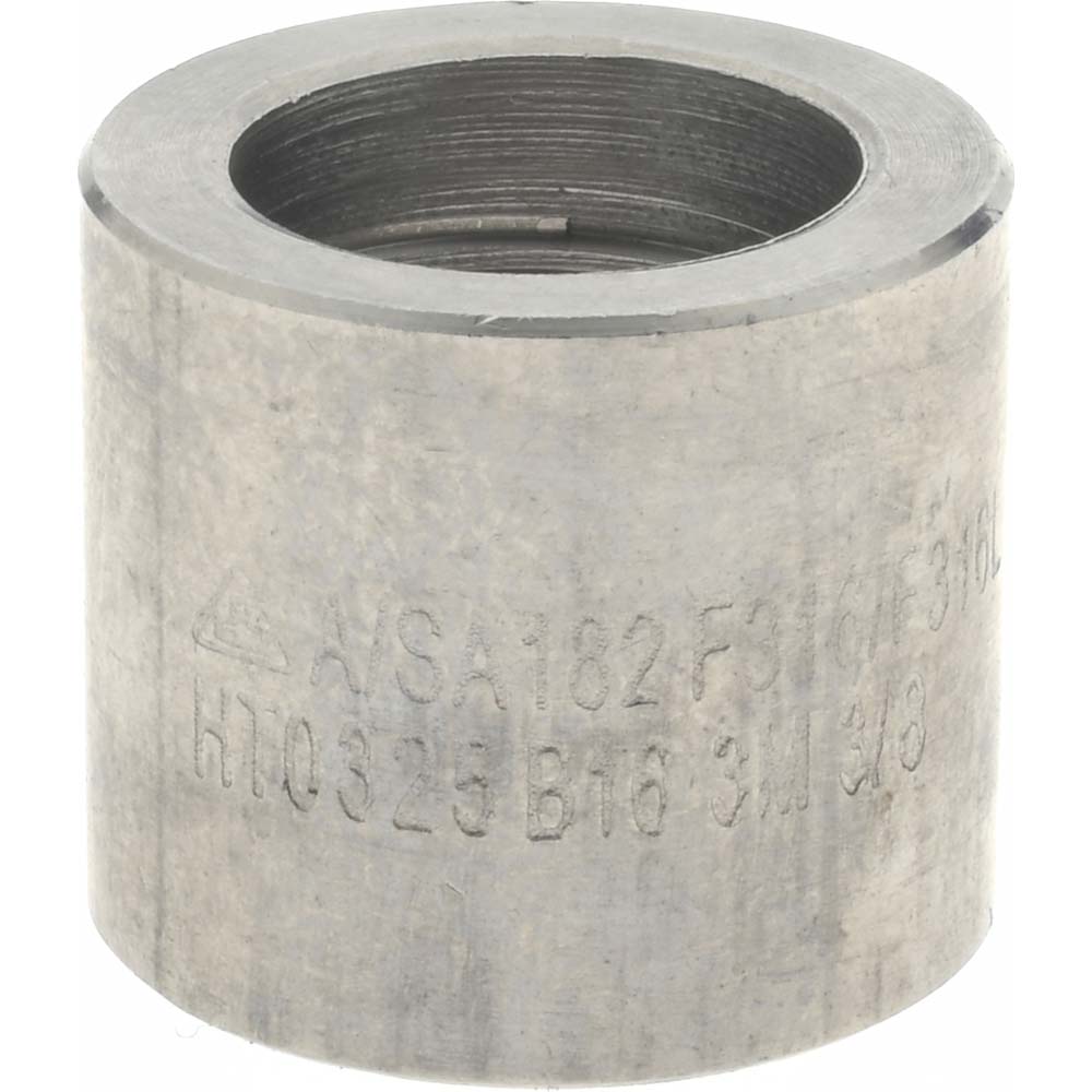 Merit Brass - Pipe Half Coupling: 3/8", 316 & 316L Stainless Steel ...