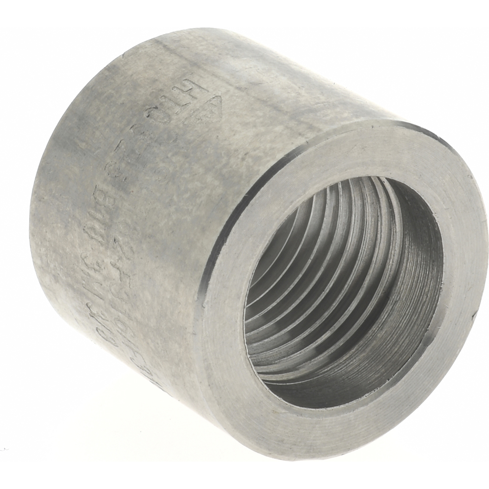 Merit Brass - Pipe Half Coupling: 3/8", 316 & 316L Stainless Steel ...