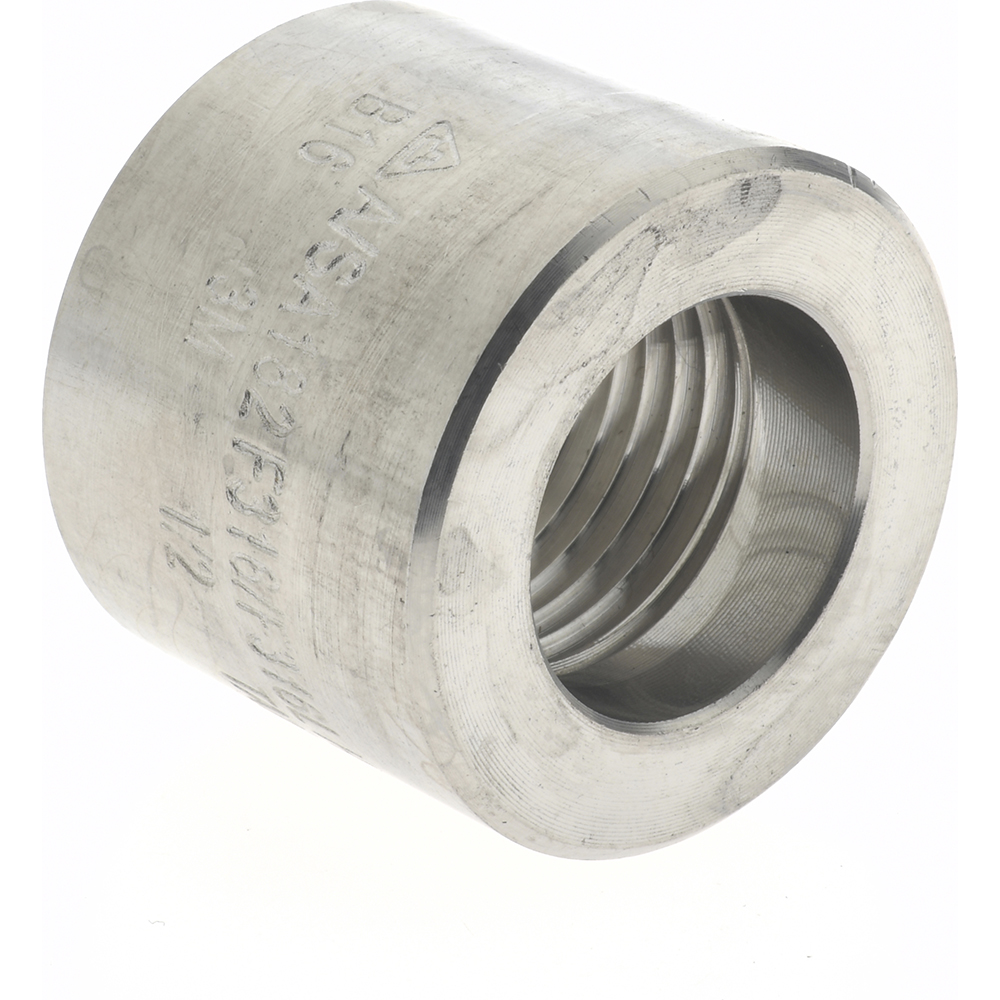 Merit Brass - Pipe Half Coupling: 1/2", 316 & 316L Stainless Steel ...