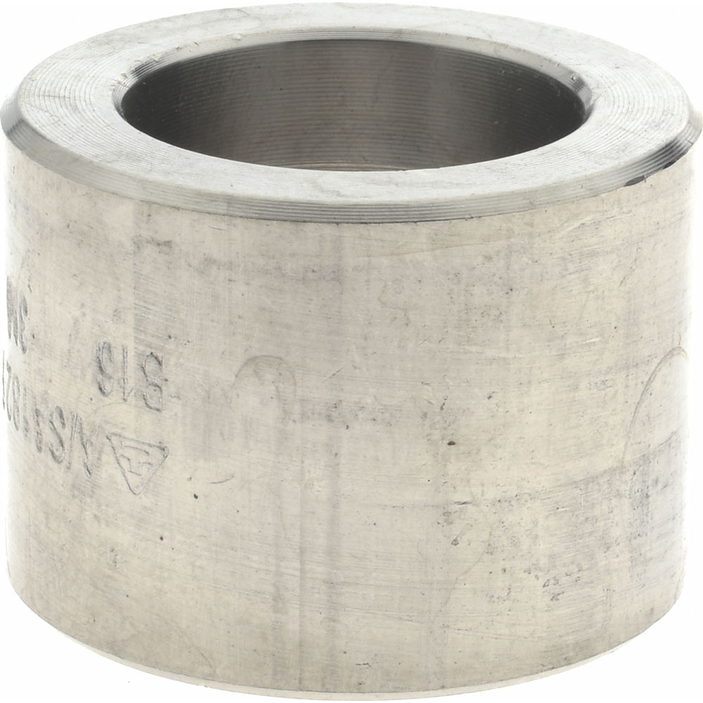 Merit Brass - Pipe Half Coupling: 3/4", 316 & 316L Stainless Steel ...
