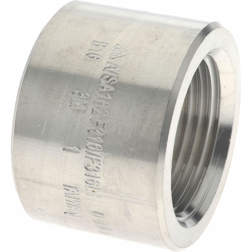 Merit Brass - Pipe Half Coupling: 1", 316 & 316L Stainless Steel | MSC ...