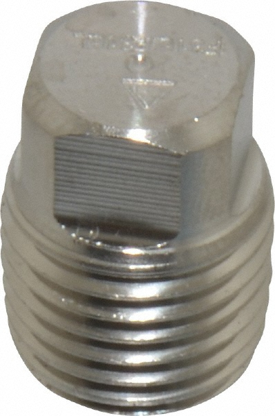 Merit Brass - 1/4" 316/316L Stainless Steel Pipe Square Head Plug ...