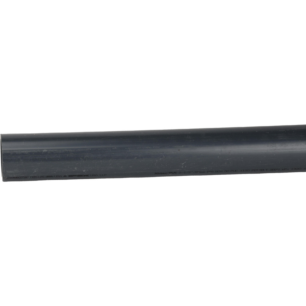 Value Collection - 2-1/2" Pipe, 60" Long PVC Unthreaded Plastic Pipe ...