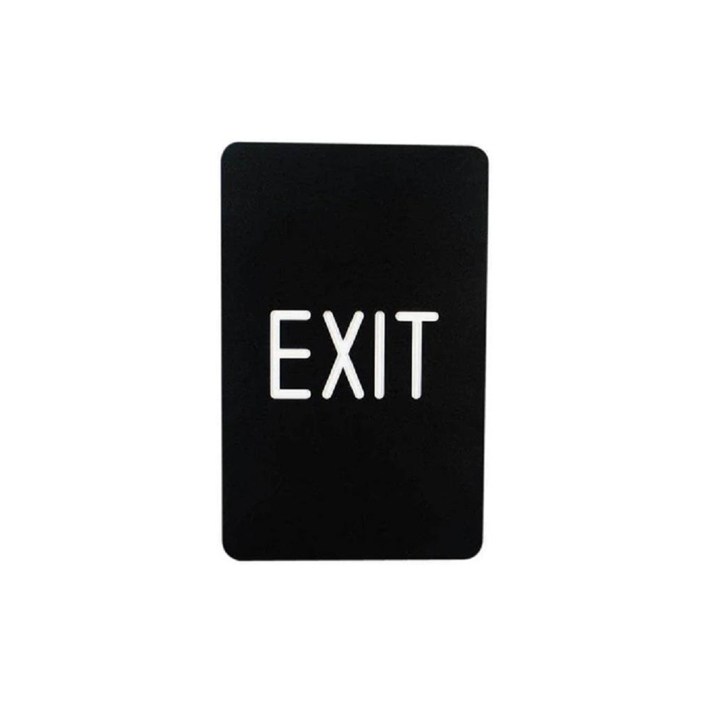 Xpress PRO - Direction & Location Sign: Rectangle, Exit, Exit | MSC Direct