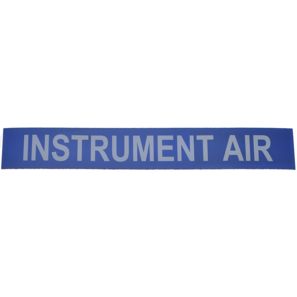 Made in USA - Pipe Marker with Instrument Air Legend and Arrow Graphic ...