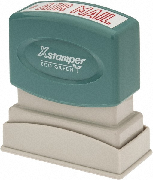 Value Collection - Air Mail, Red Pre-Inked Stamp | MSC Industrial ...