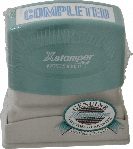 Value Collection - Completed, Blue Pre-Inked Stamp - 36968923 - MSC ...