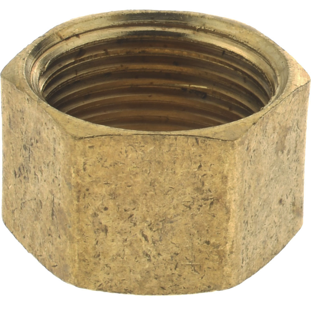 CerroBrass - 3/8" Tube OD Brass Compression Tube Cap - 36982742 - MSC ...