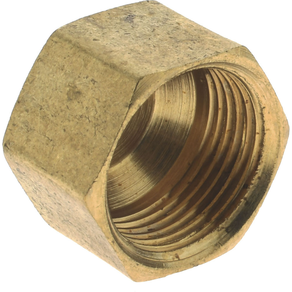 CerroBrass - 3/8" Tube OD Brass Compression Tube Cap - 36982742 - MSC ...