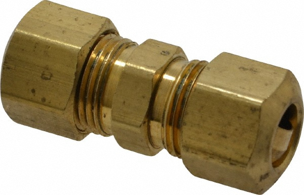CerroBrass - 5/16" Tube OD Brass Compression Tube Union - 36983021 ...