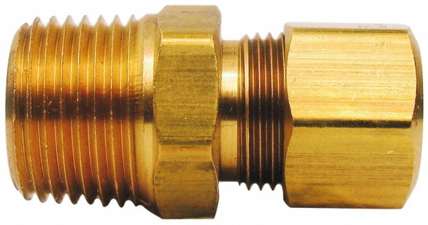 Midland Industries - Compression Tube Connector: 1/2-24, 5/16" Tube OD ...