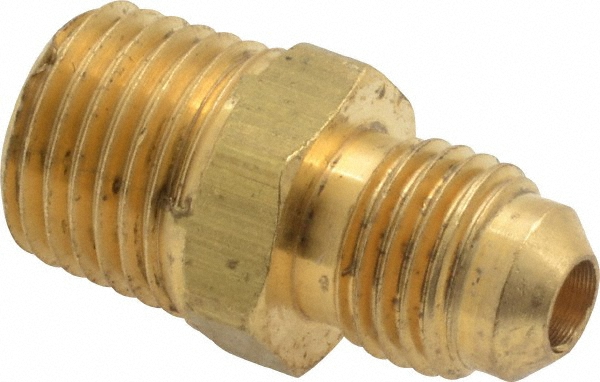 CerroBrass - 1/4" Tube OD x 1/4" Thread 45° Brass Flared Tube Male ...