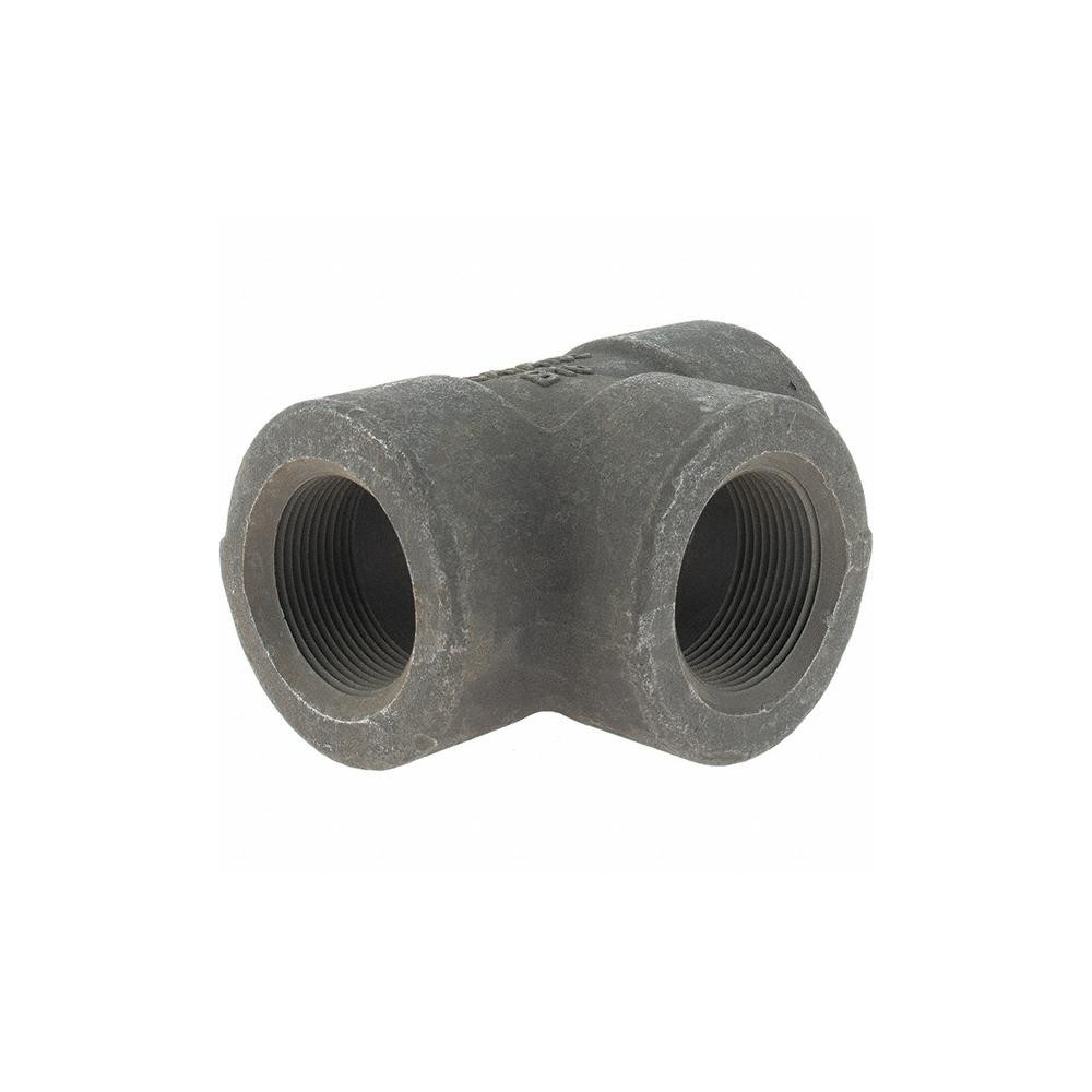 Anvil - Black Tee: 1-1/2", Threaded | MSC Direct