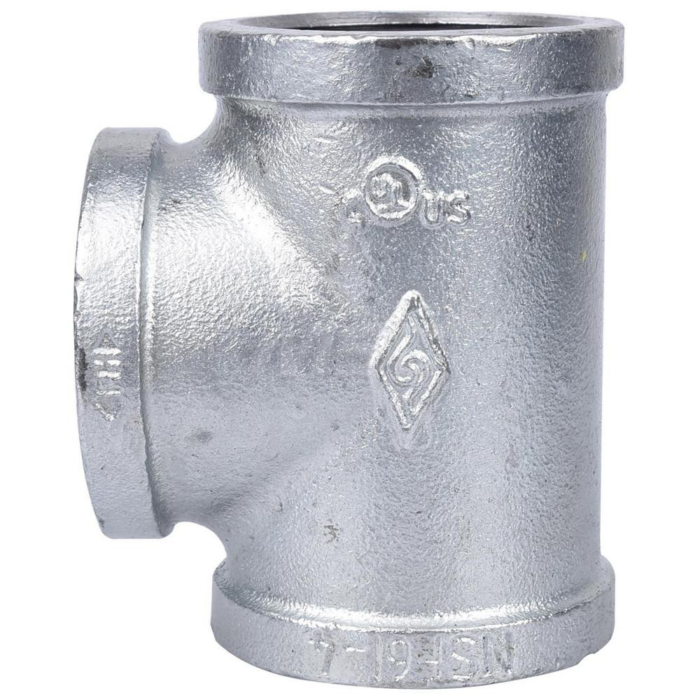 Value Collection - Malleable Iron Pipe Tee: 2" Fitting | MSC Direct