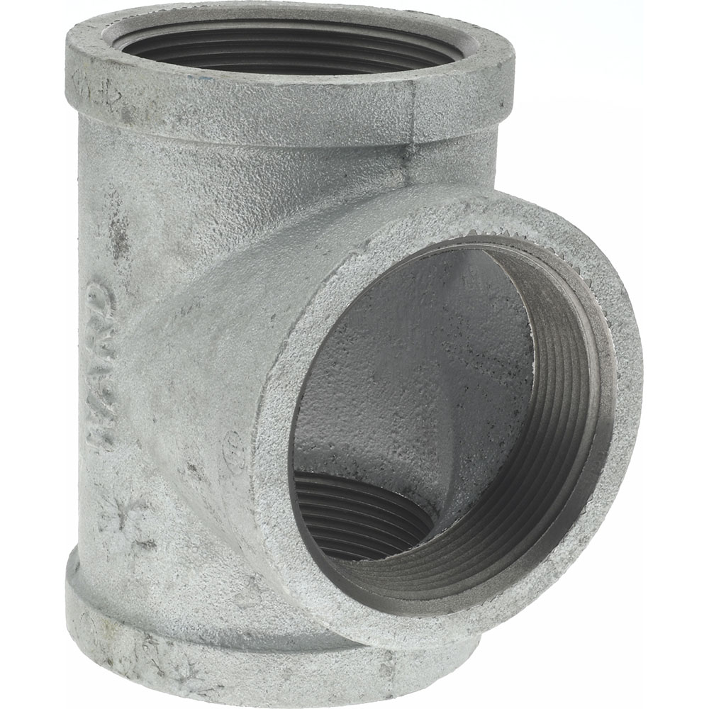 Anvil - Malleable Iron Pipe Tee: 3" Fitting | MSC Direct