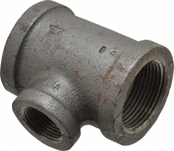 Made in USA - Size 1-1/4 x 1-1/4 x 3/4", Class 150, Malleable Iron ...