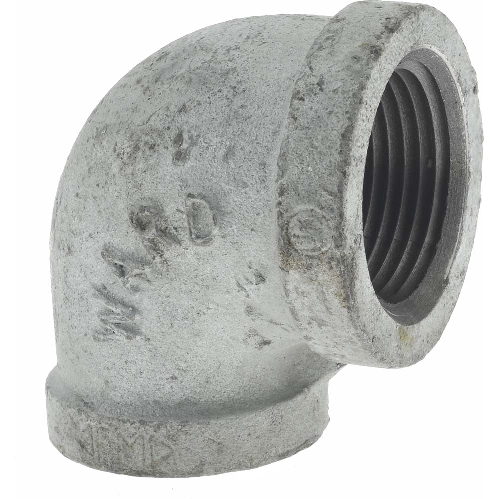 Anvil - Malleable Iron Pipe Reducing Elbow: 1 x 3/4" Fitting | MSC Direct