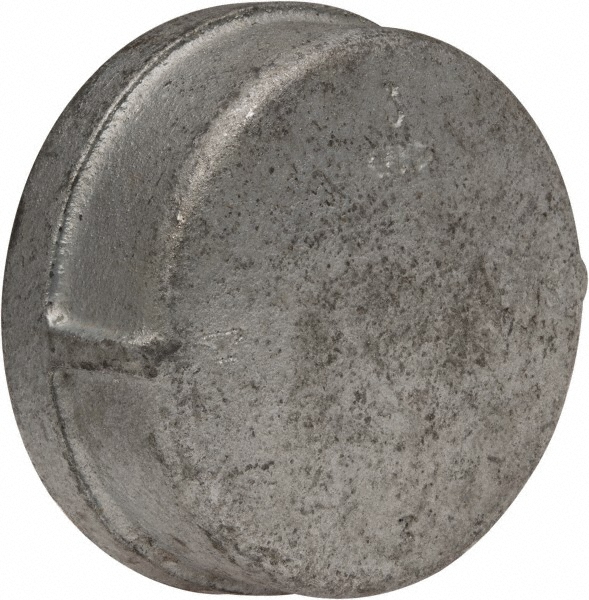 Value Collection - 3" Galvanized Malleable Iron Pipe End Cap - 36990208 ...