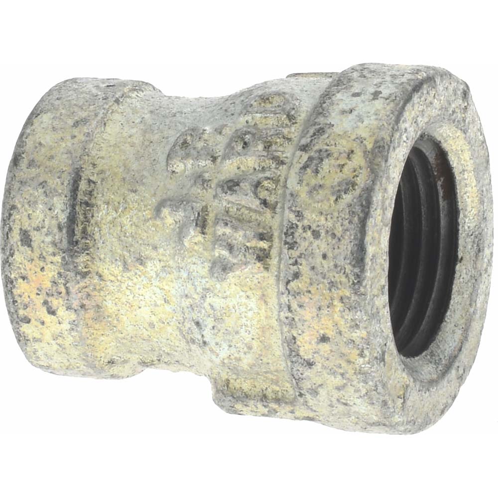 Value Collection - Malleable Iron Pipe Reducing Coupling: 3/8 x 1/4 ...