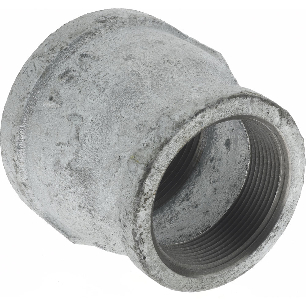 Value Collection - Malleable Iron Pipe Reducing Coupling: 2-1/2 x 2 ...