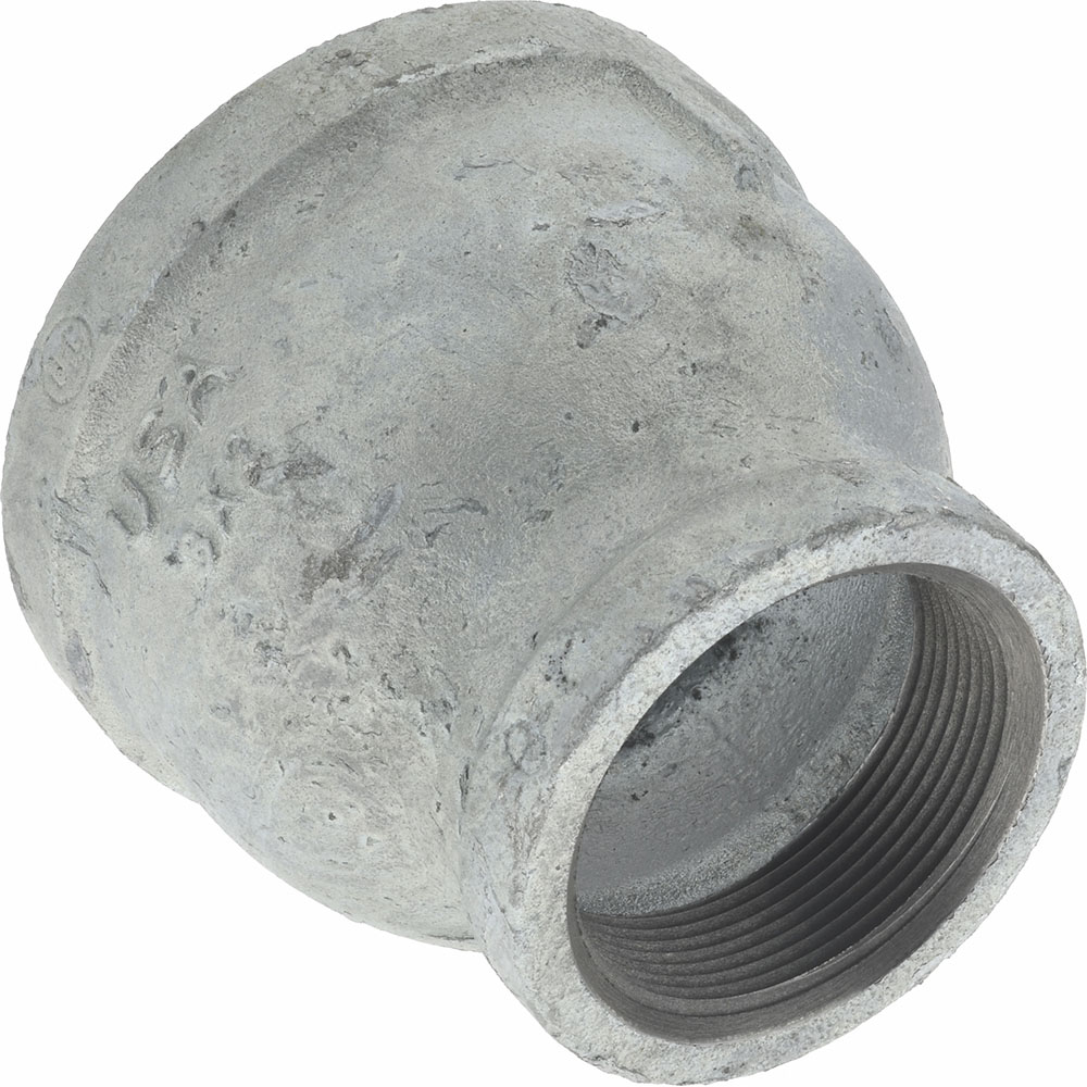 Anvil - Malleable Iron Pipe Reducing Coupling: 3 x 2" Fitting | MSC Direct