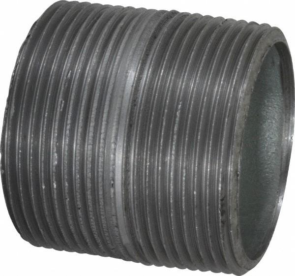 Made In USA Schedule 40 1 1 2 X 1 3 4 Galvanized Pipe Nipple