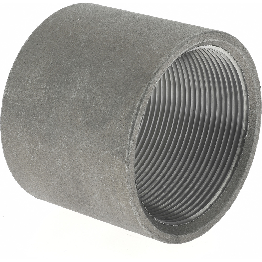 Anvil - Black Coupling: 2", Threaded | MSC Direct