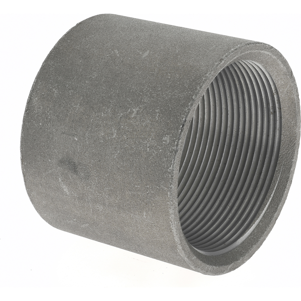 Anvil - Black Coupling: 2", Threaded | MSC Direct