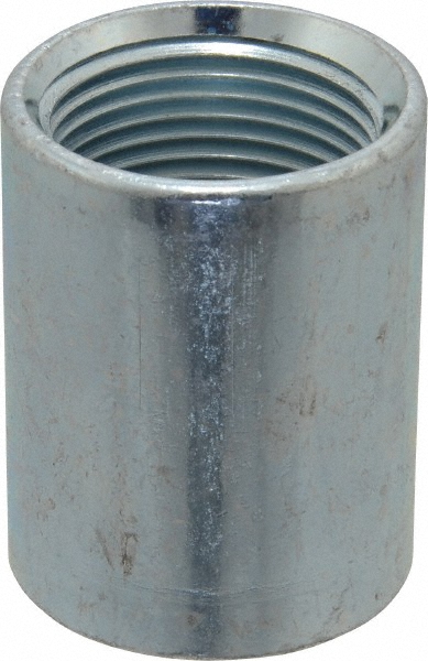 Made in USA - 1" Galvanized Steel Pipe Coupling - 36995132 - MSC ...
