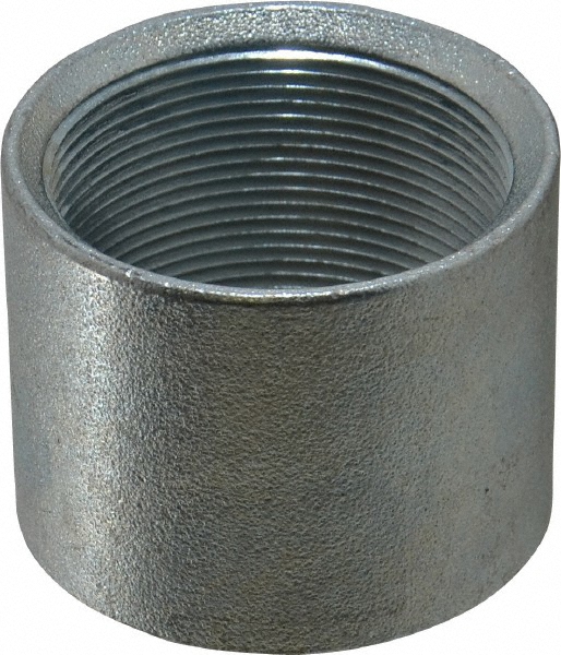 Made in USA - 1/2" Galvanized Steel Pipe Coupling - 36995116 - MSC ...