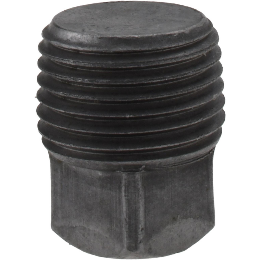 Anvil - Black Square Plug: 1/2", Threaded | MSC Direct